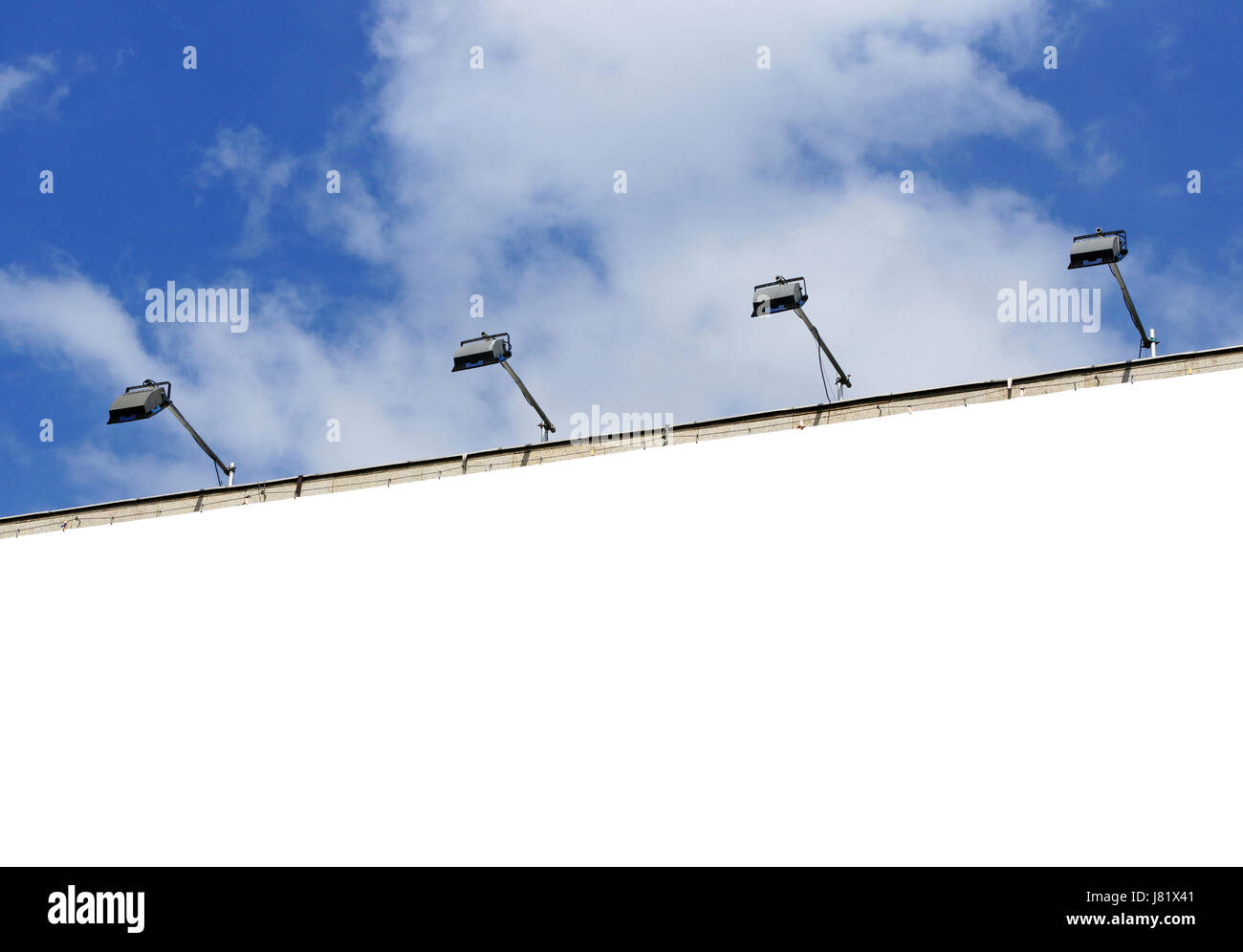 blue house building shine shines bright lucent light serene luminous ...