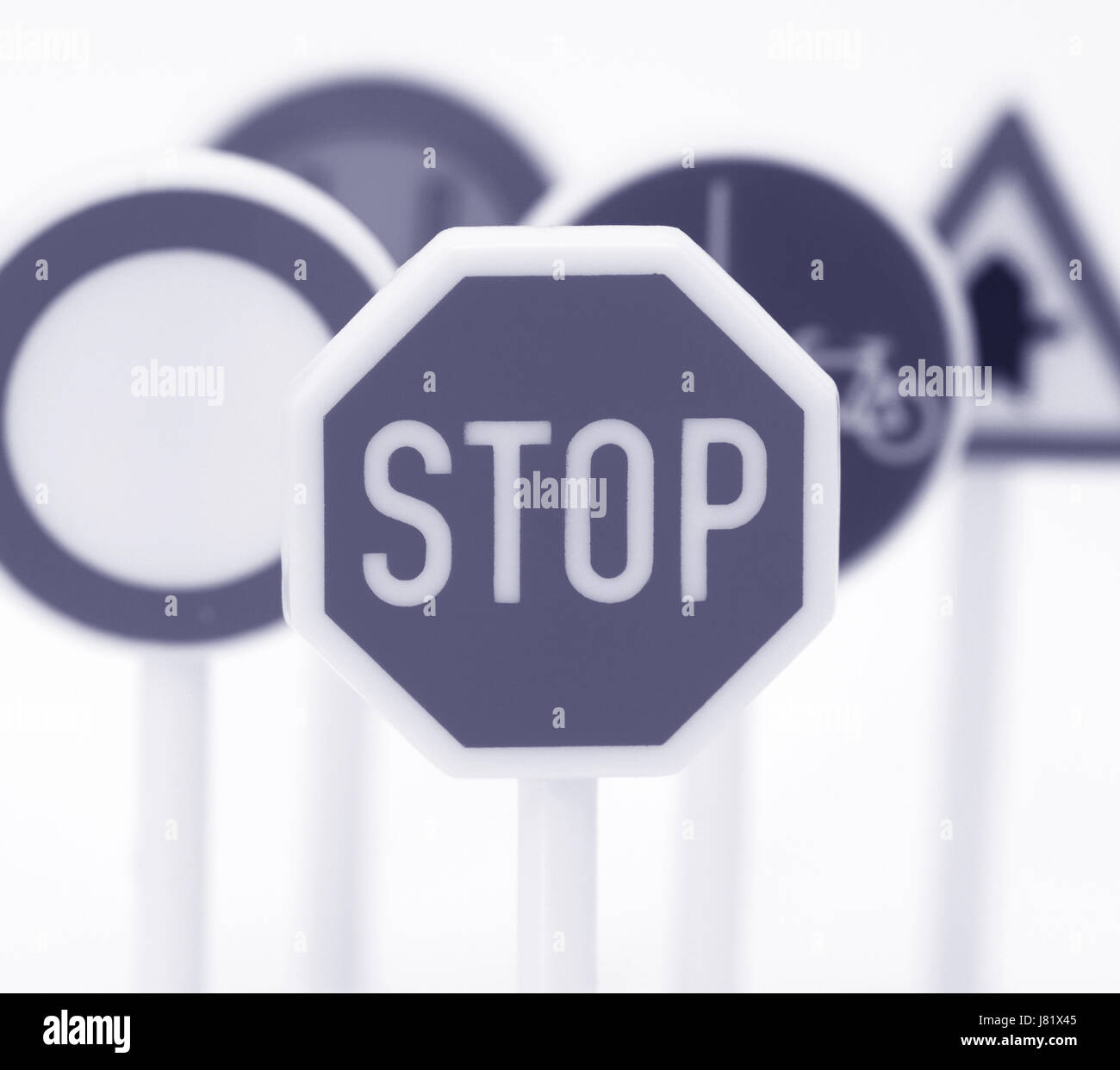 stop sign - traffic signs Stock Photo - Alamy