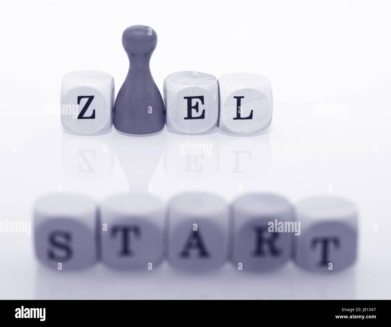 target - start Stock Photo - Alamy