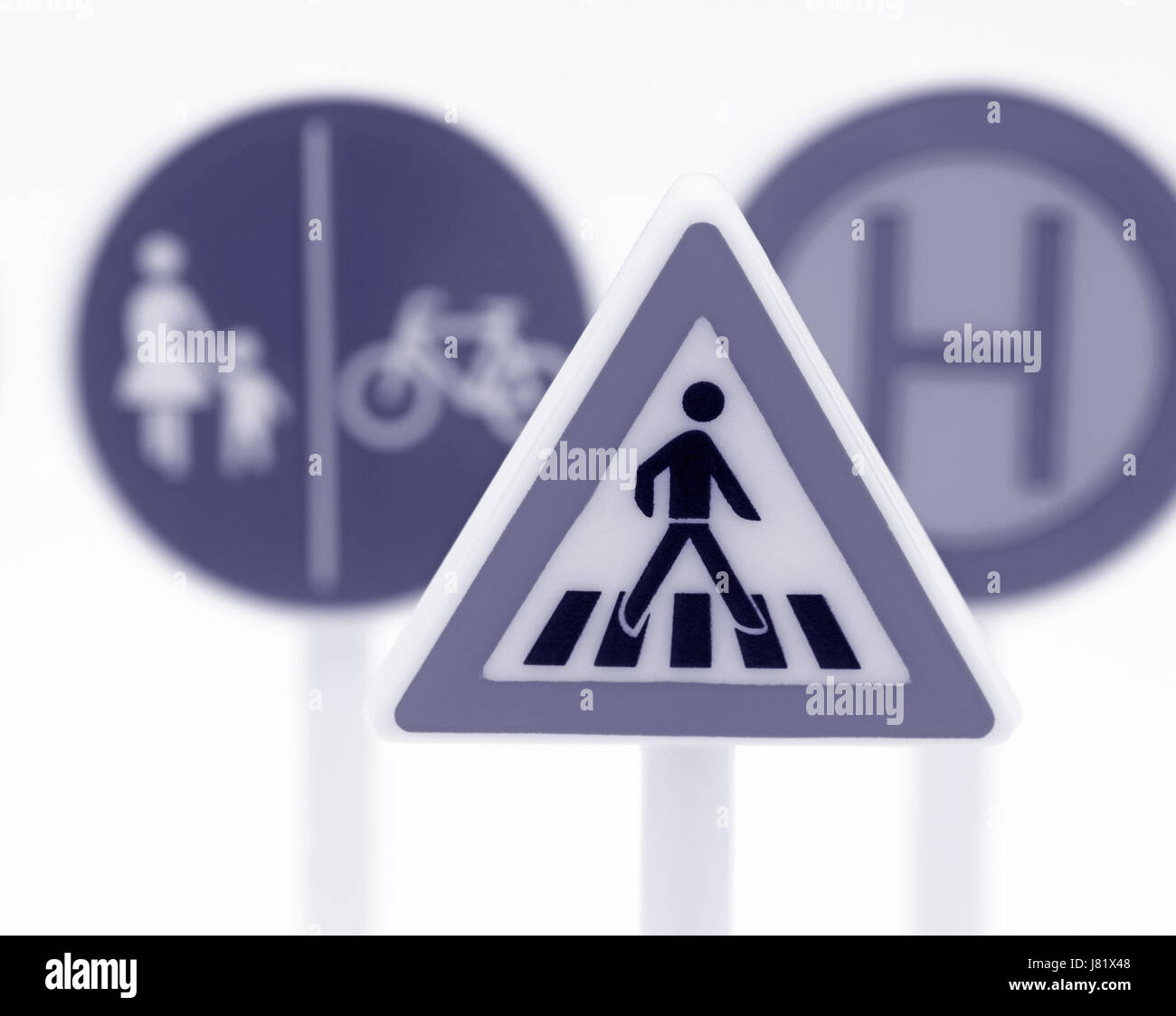 traffic signs - traffic signs close-up Stock Photo - Alamy