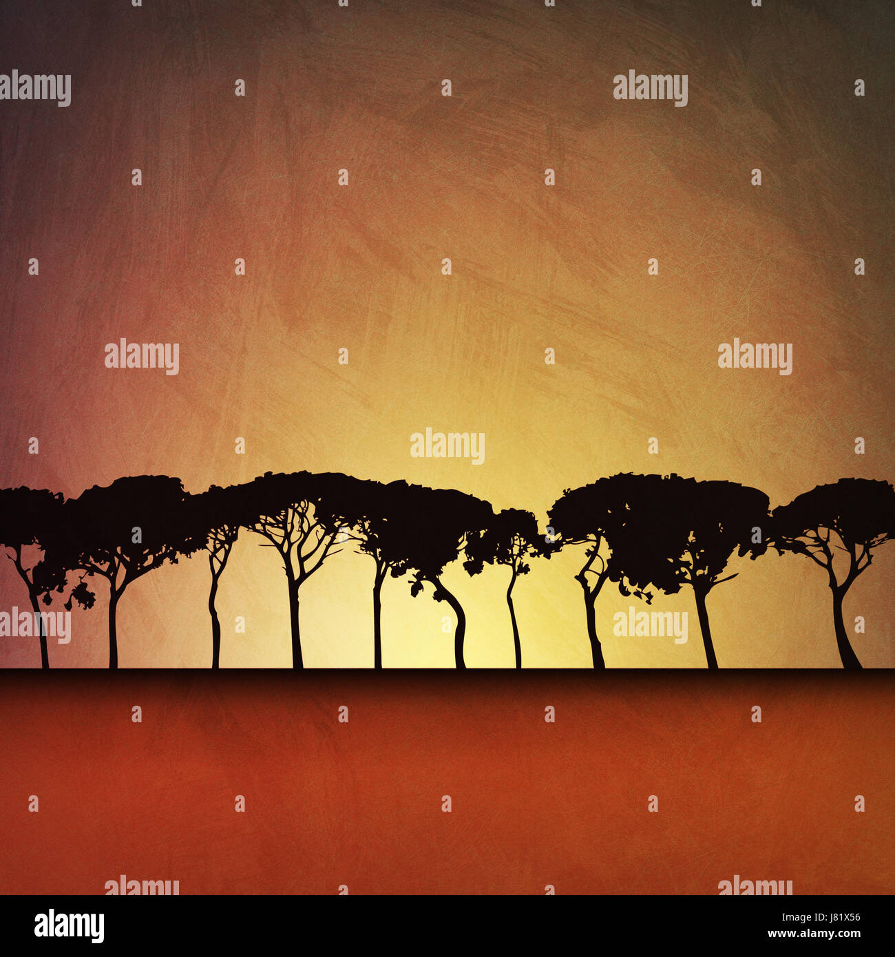 tree trees landscape scenery countryside nature tree trees horizon ...