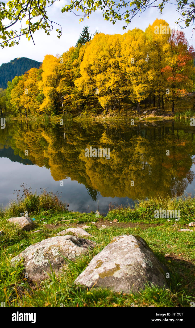 bulgaria fresh water lake inland water water landscape scenery ...