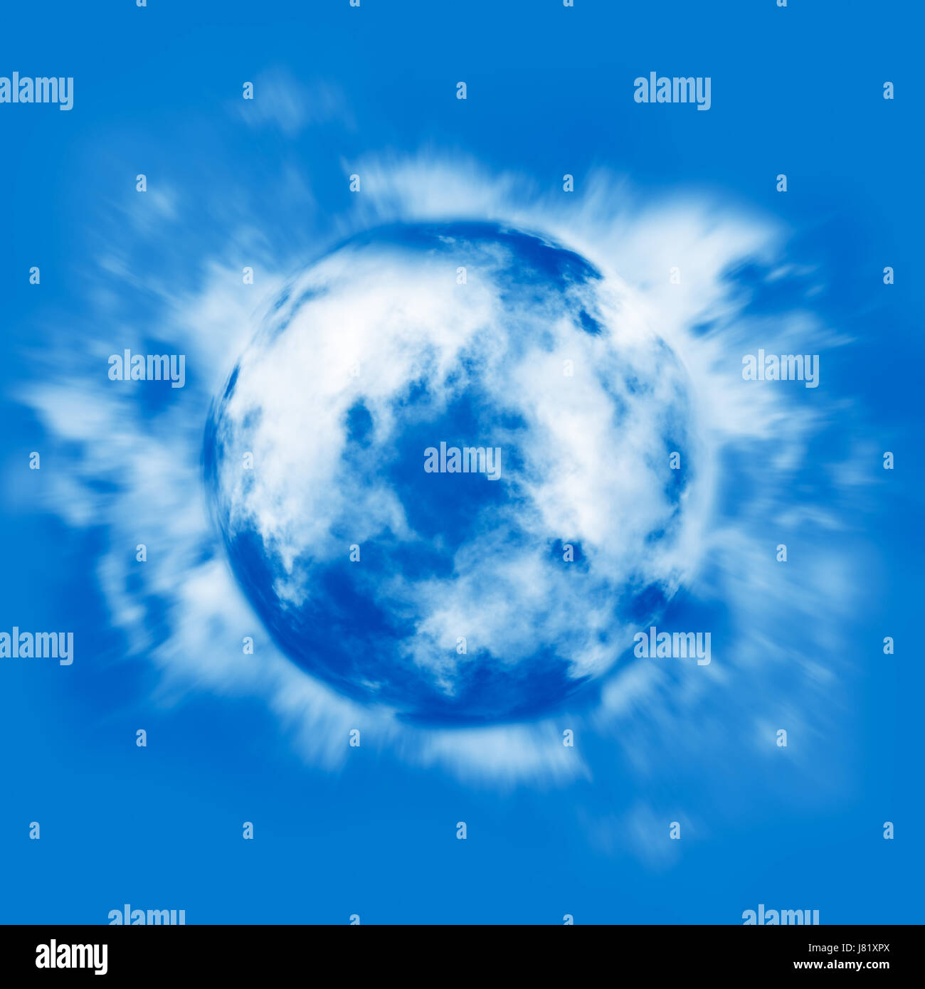 blue weather globe planet earth world sphere firmament sky nature blue ...