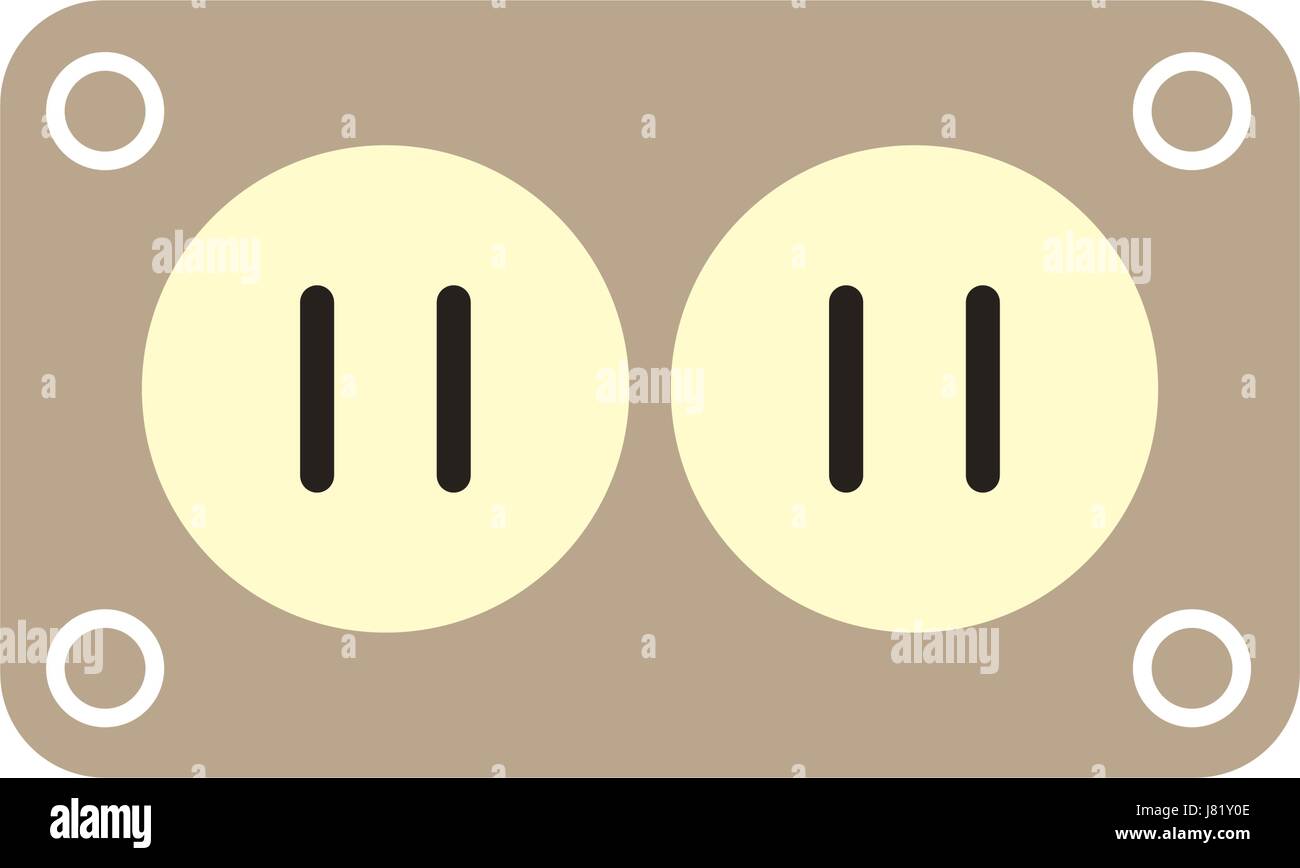 plug electric socket Stock Vector Image & Art - Alamy