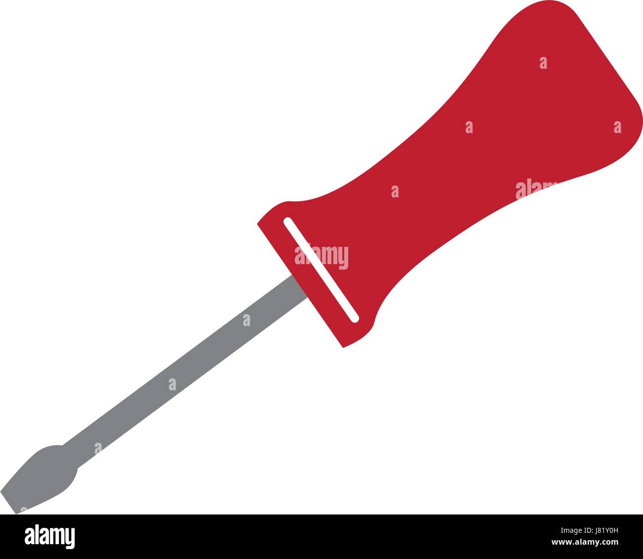 screwdriver tool object Stock Vector Image & Art - Alamy