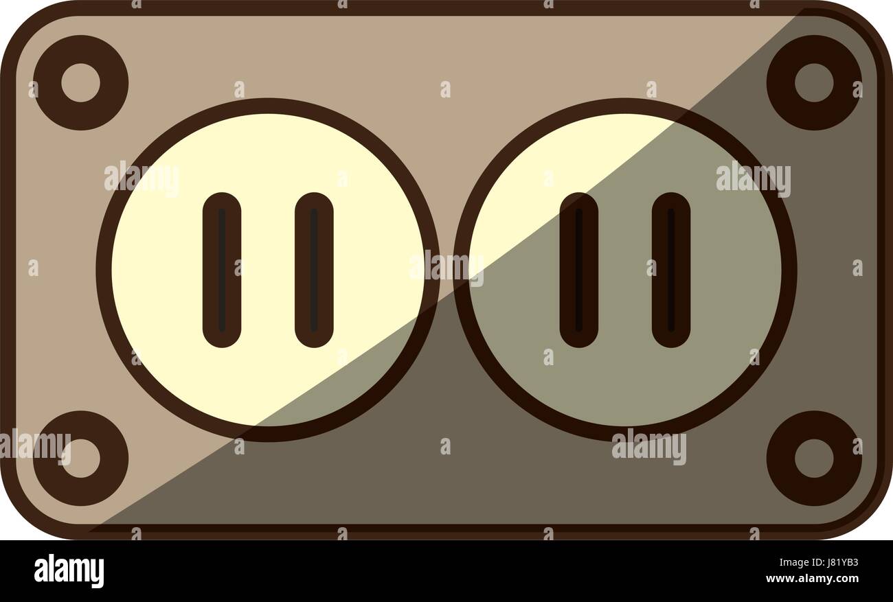 plug electric socket Stock Vector Image & Art - Alamy