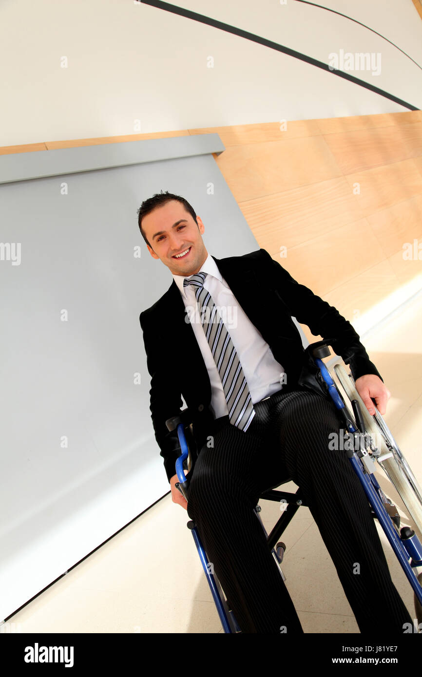 hall wheelchair office laugh laughs laughing twit giggle smile smiling ...