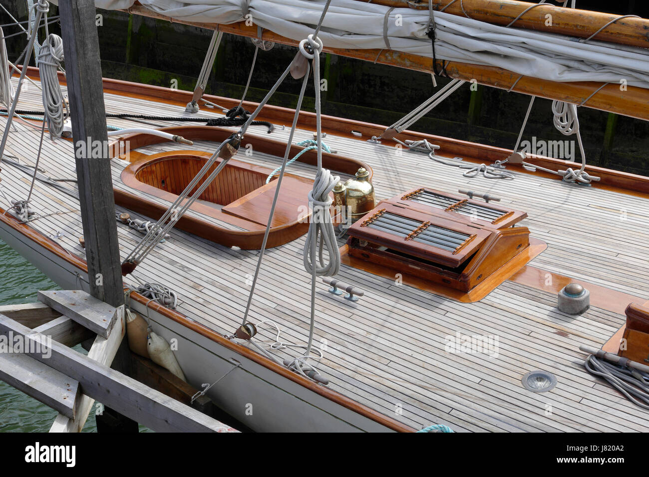 Nan of Fife : classic yacht with an auric cutter rig, designed and ...