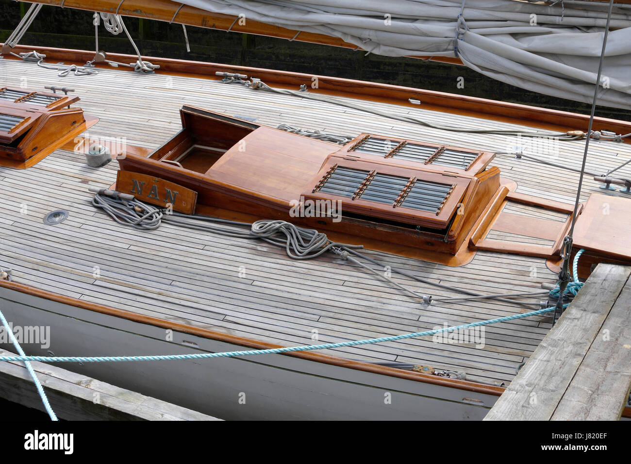 Nan of Fife : classic yacht with an auric cutter rig, designed and ...