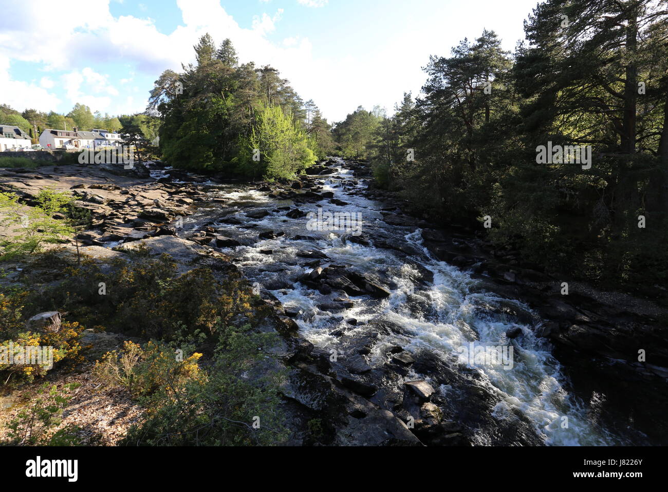 Falls of Dochart Killin Scotland May 2017 Stock Photo - Alamy