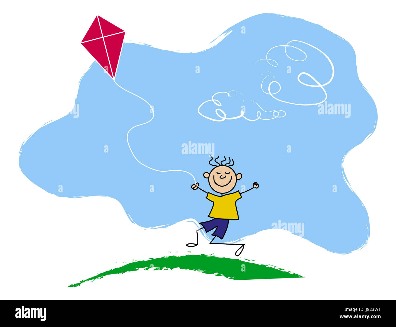 childhood cartoon boy lad male youngster enthusiasm amusement enjoyment ...