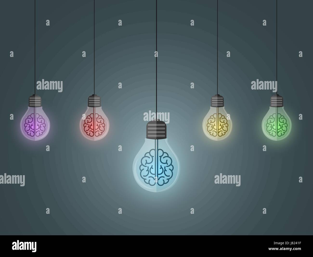Glowing pendulum Stock Vector Images - Alamy