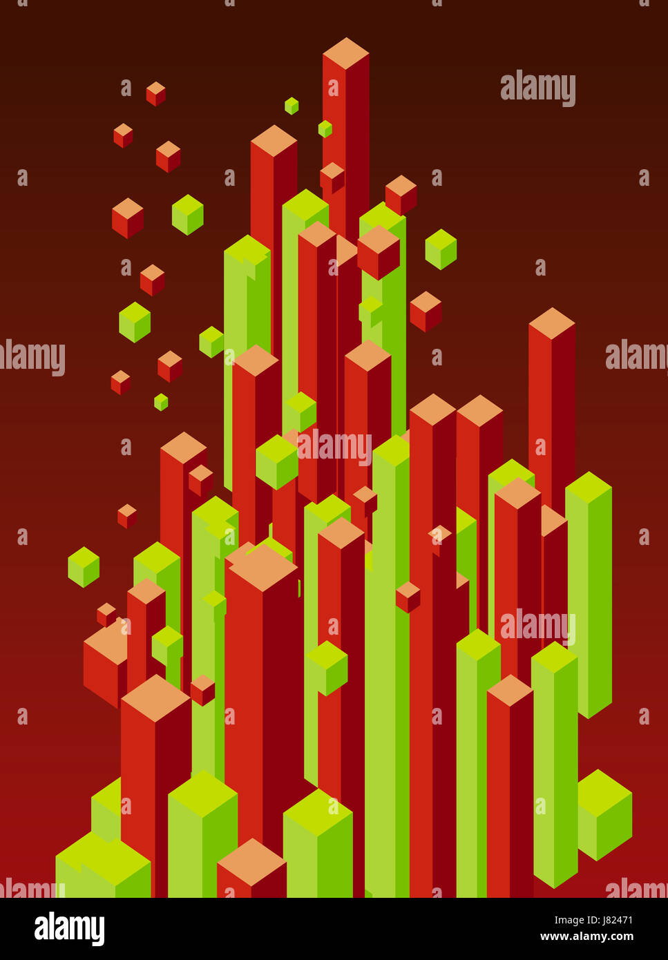 Abstract connections structure colour hi-res stock photography and ...