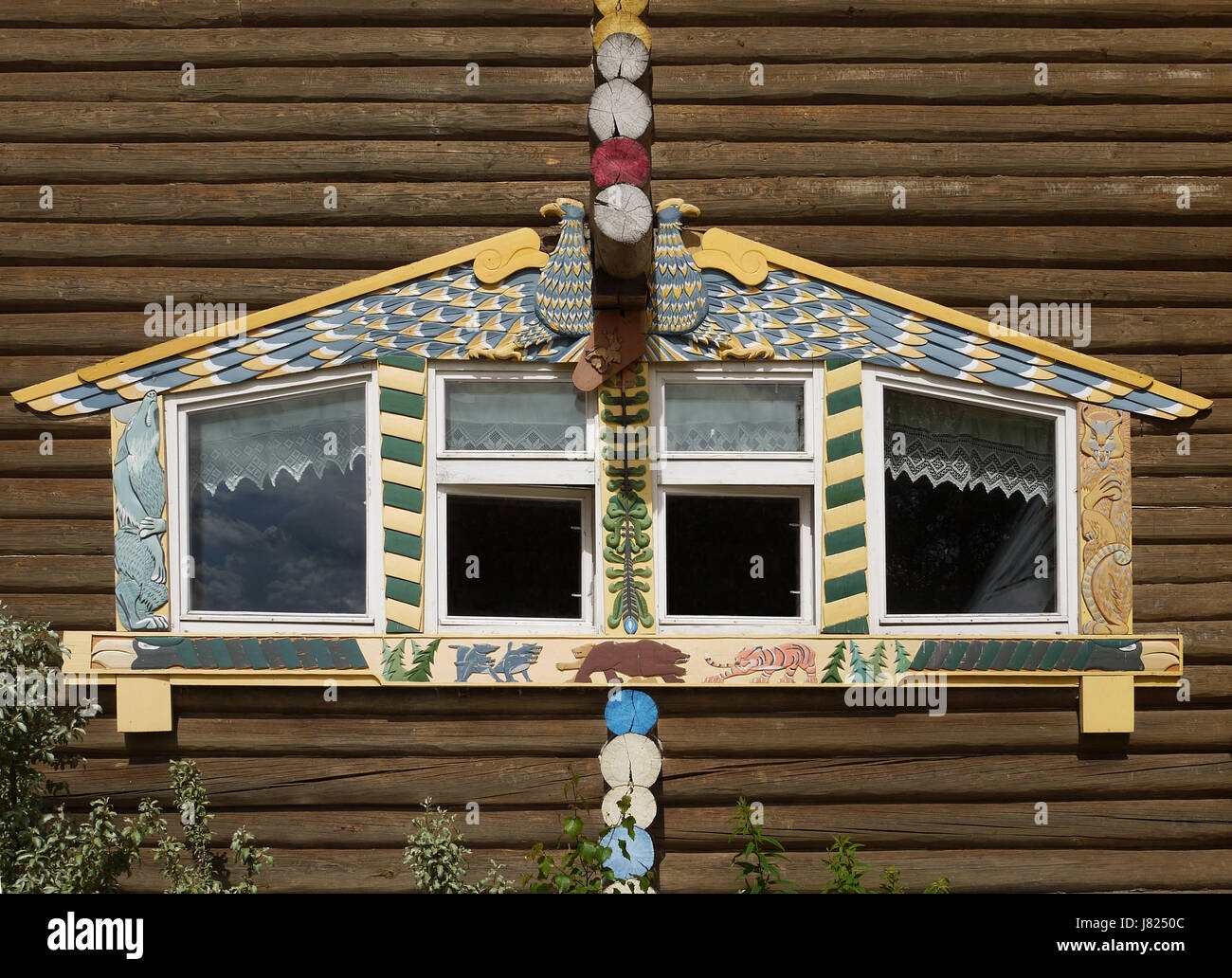 window porthole dormer window pane coloured colourful gorgeous ...