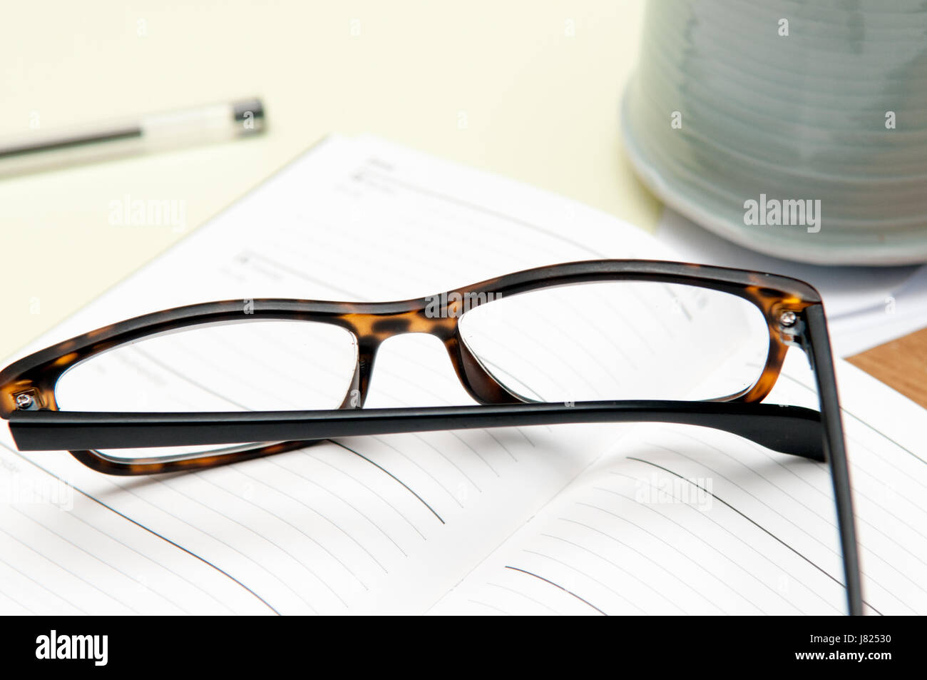 diary or planner to organise an event Stock Photo - Alamy