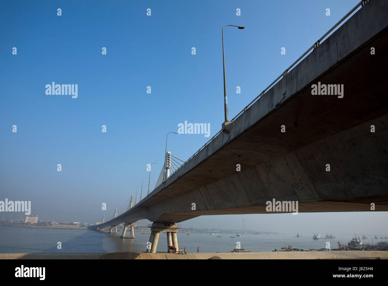 Shah Amanat Bridge over the river Karnafuly. Chittagong, Bangladesh ...