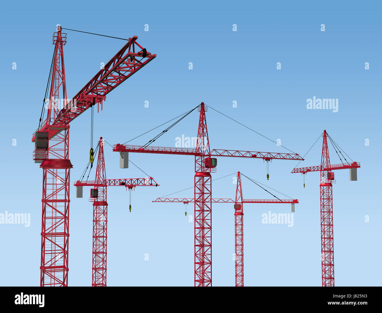 tower elevator lift build building site construction crane tower ...