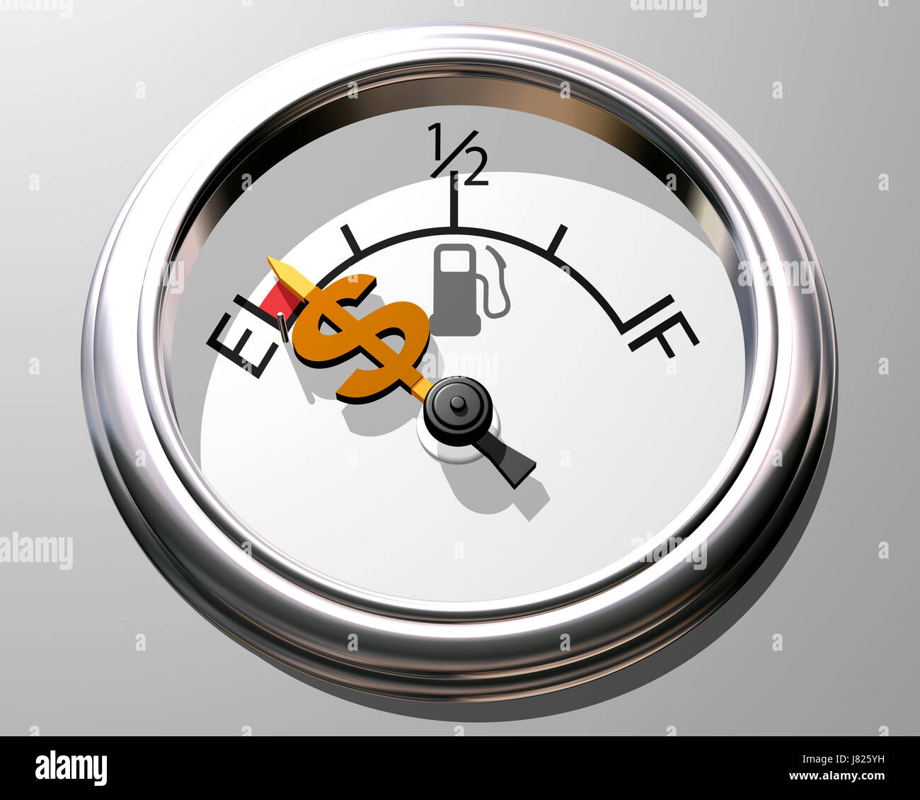Fuel gas petrol gauge inflation hi-res stock photography and images - Alamy