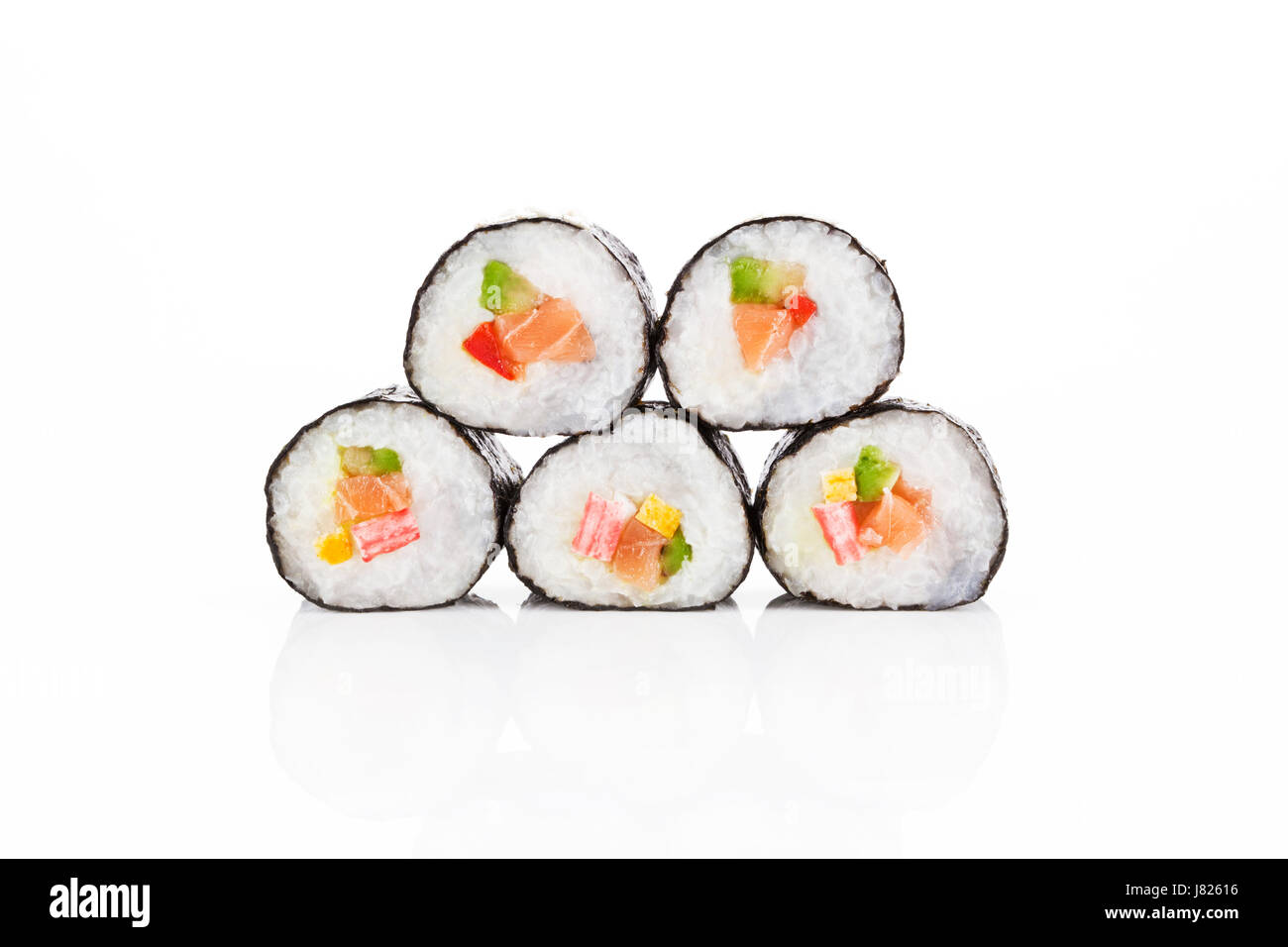 food aliment sushi roll kaiser asian salmon appetizer avocado food ...