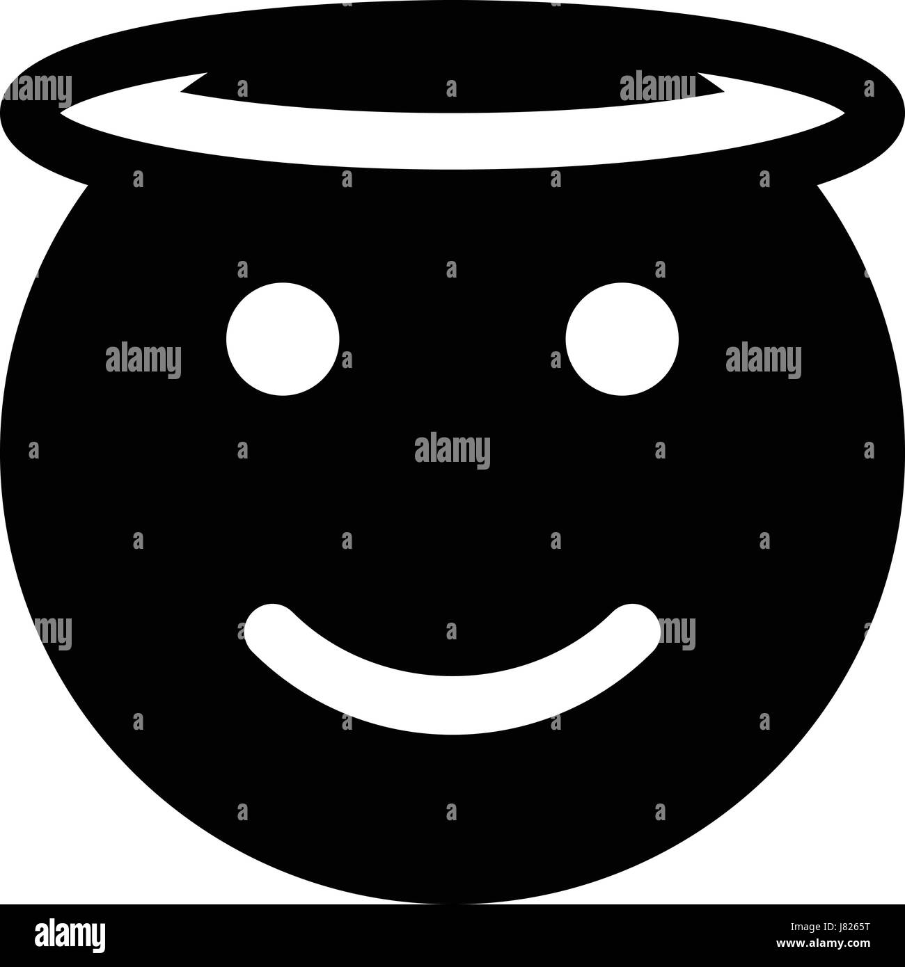 Angel emoji Stock Vector Images - Alamy