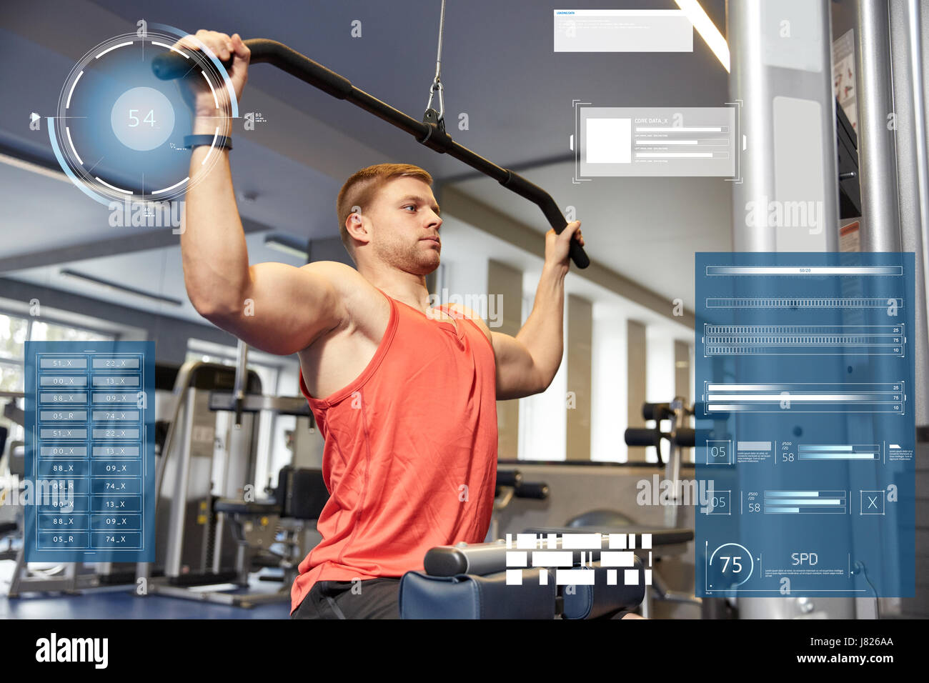 Machine muscles hi-res stock photography and images - Alamy