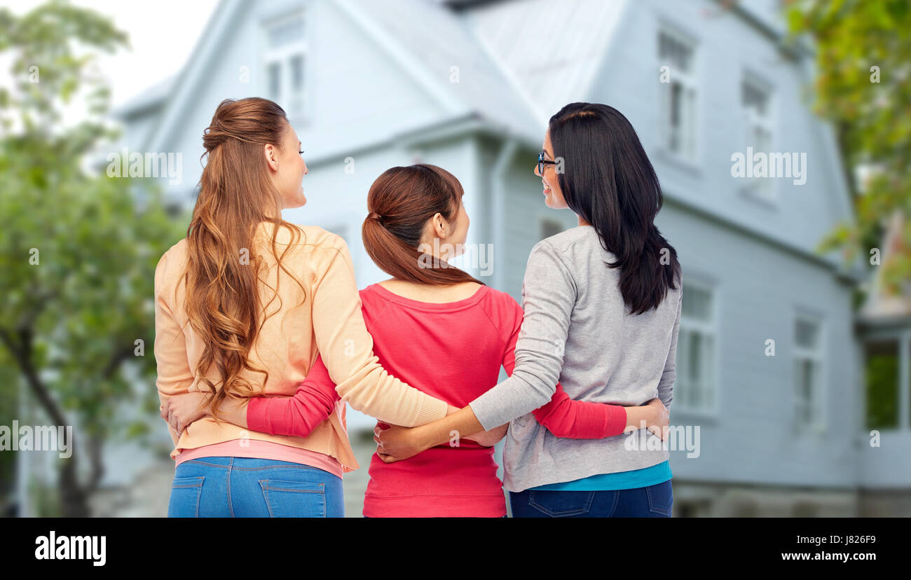 Back hugging hi-res stock photography and images - Alamy