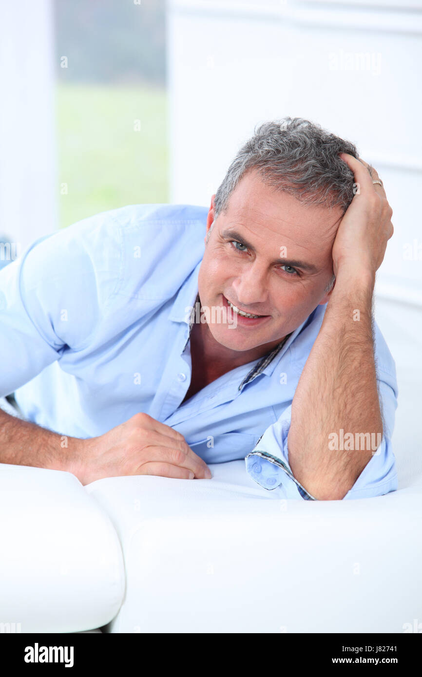 guy single male masculine portrait interior blank european caucasian ...