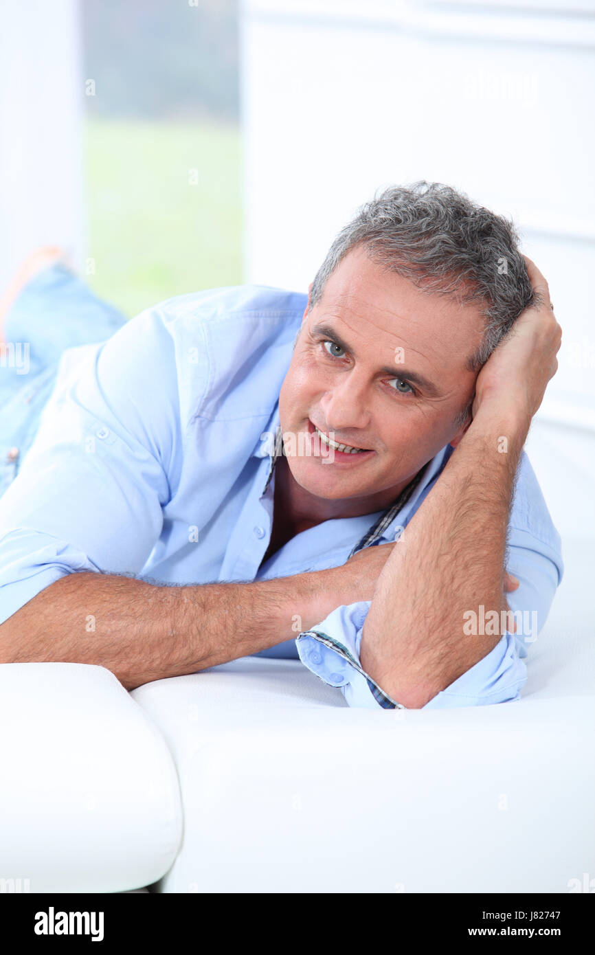 guy single male masculine portrait interior blank european caucasian ...