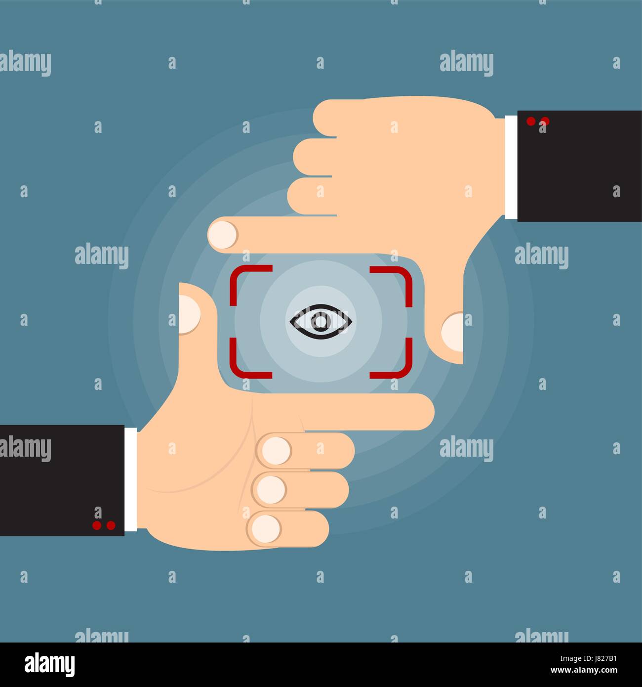 Framing view Stock Vector Images - Alamy