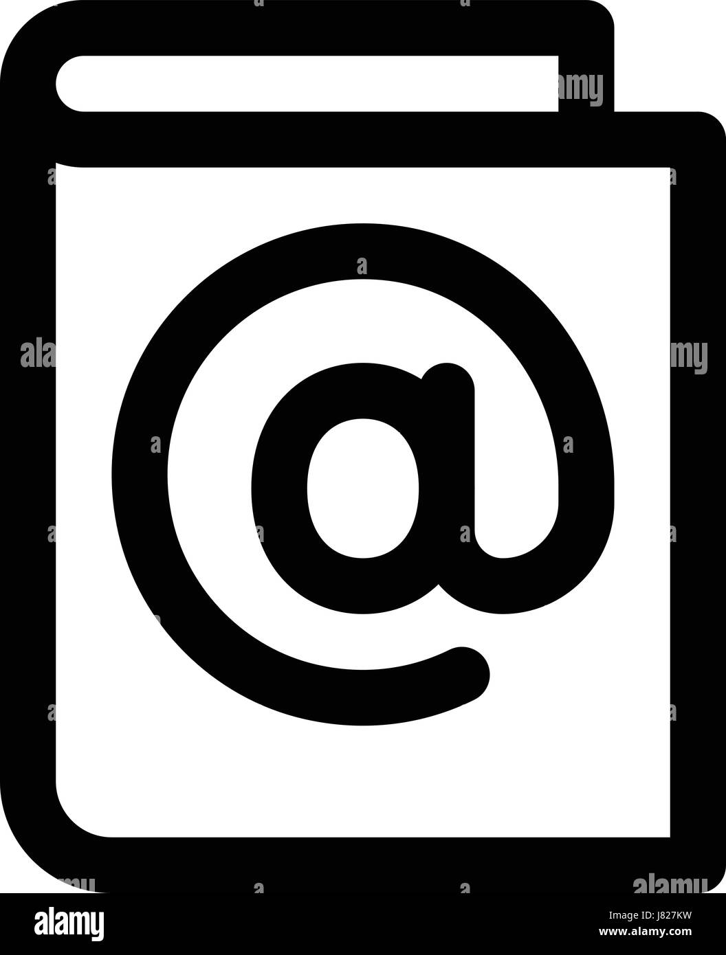 mail contact book Stock Vector Image & Art - Alamy