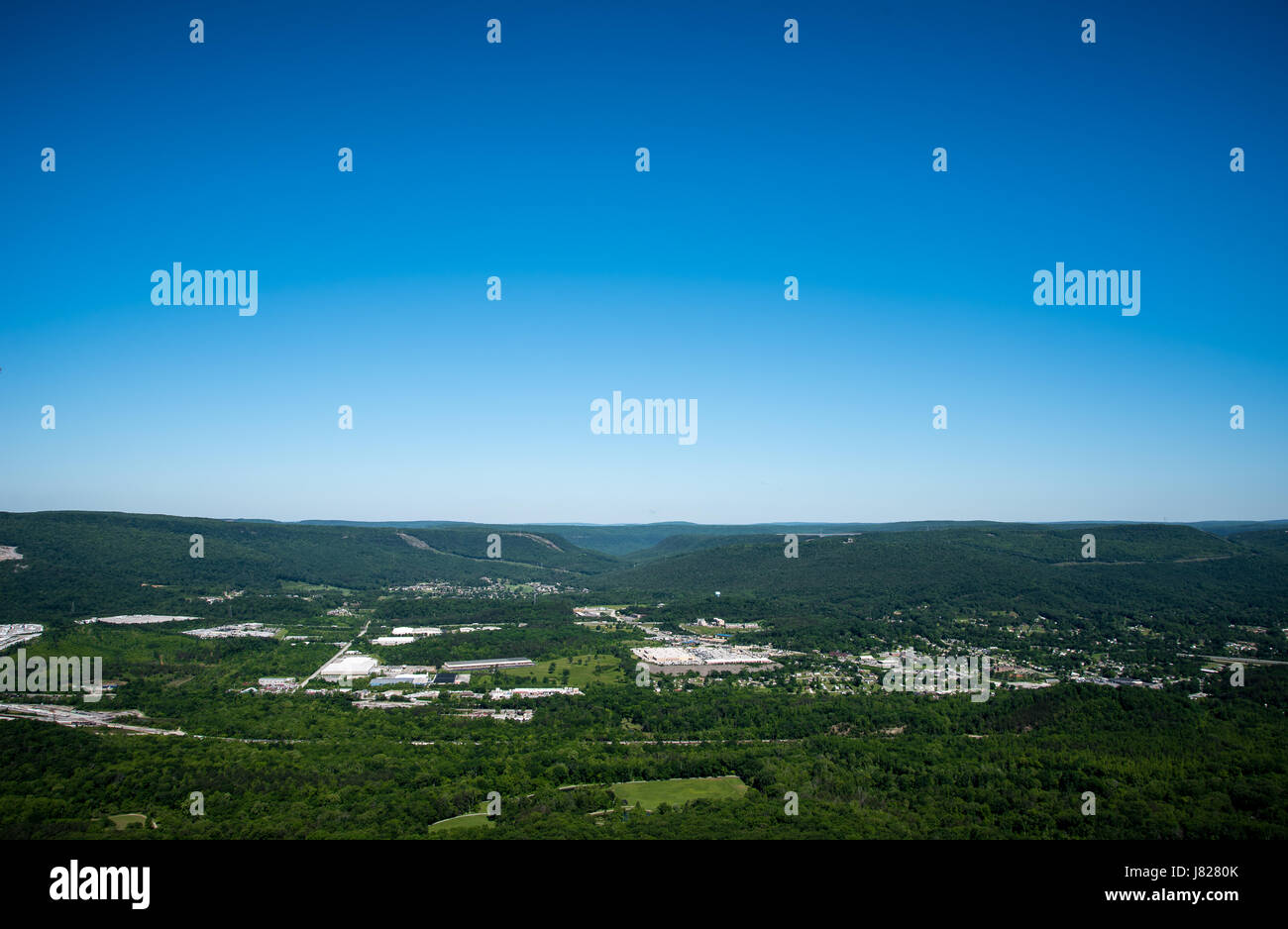 Sunset Rock Lookout Mountain Landscape Stock Photo - Alamy