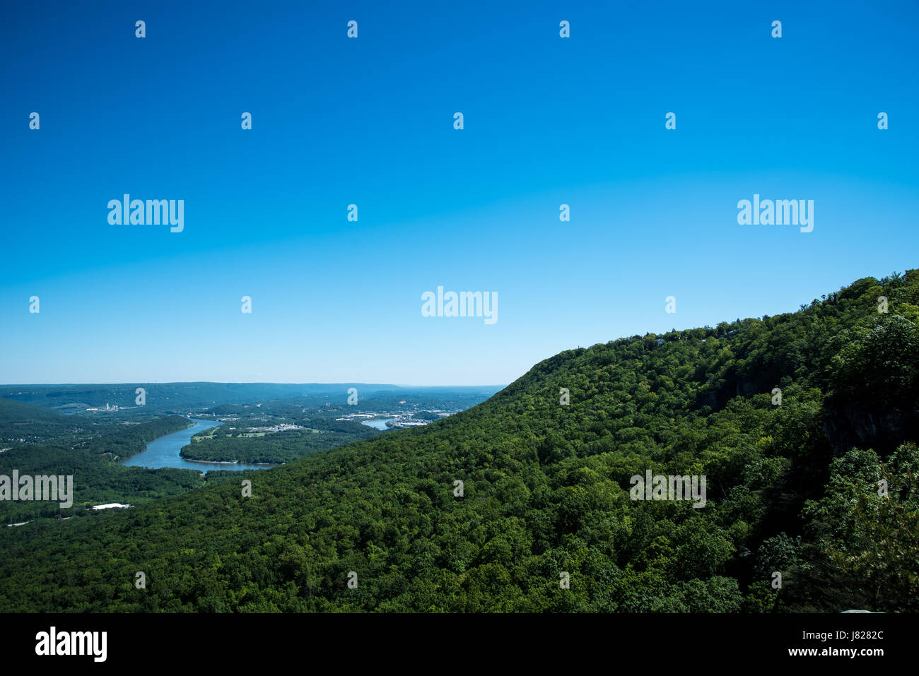 Sunset Rock Lookout Mountain Landscape Stock Photo - Alamy