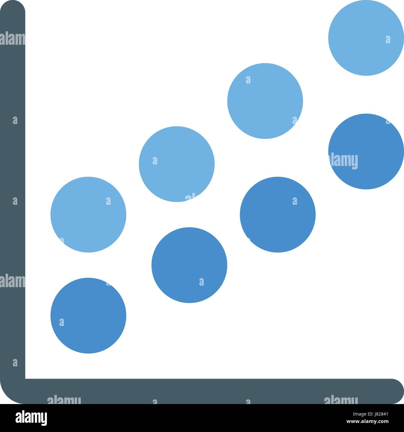 Chart scatter hi-res stock photography and images - Alamy