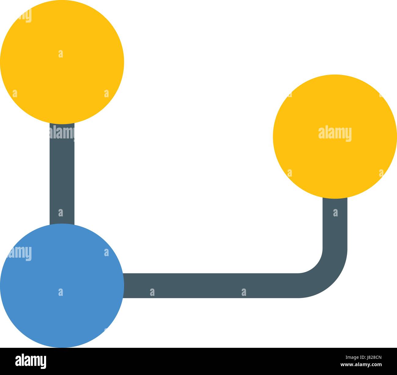 inverted circle process Stock Vector Image & Art - Alamy