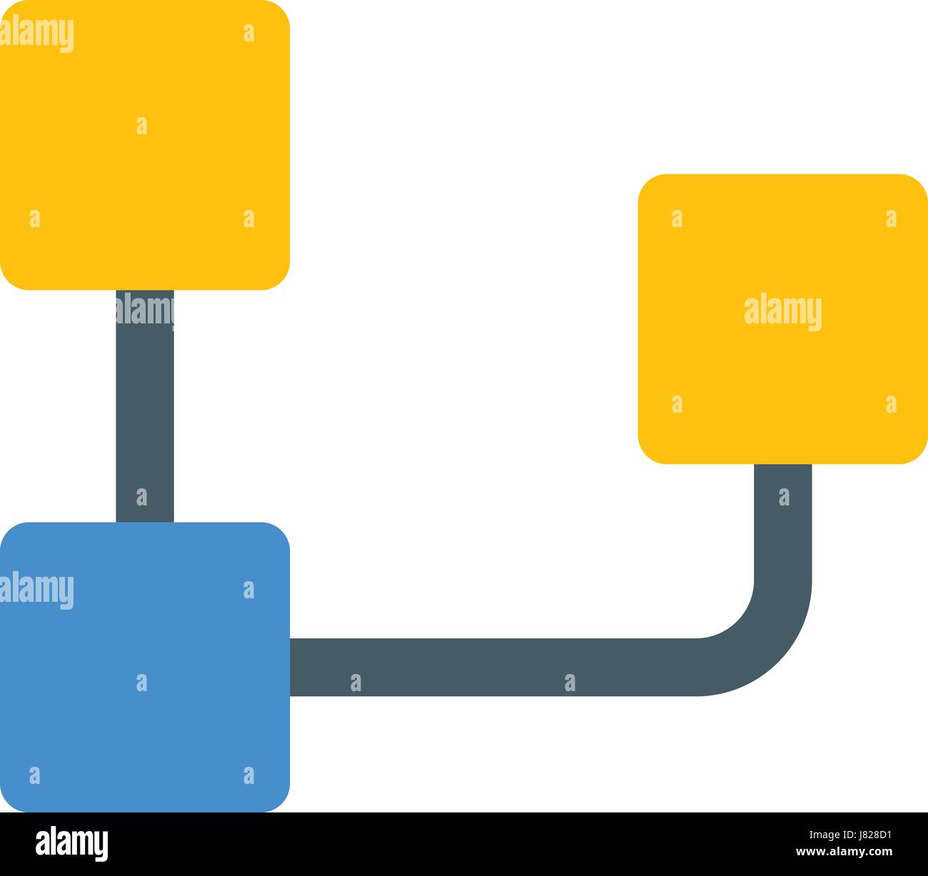 inverted organization chart Stock Vector Image & Art - Alamy
