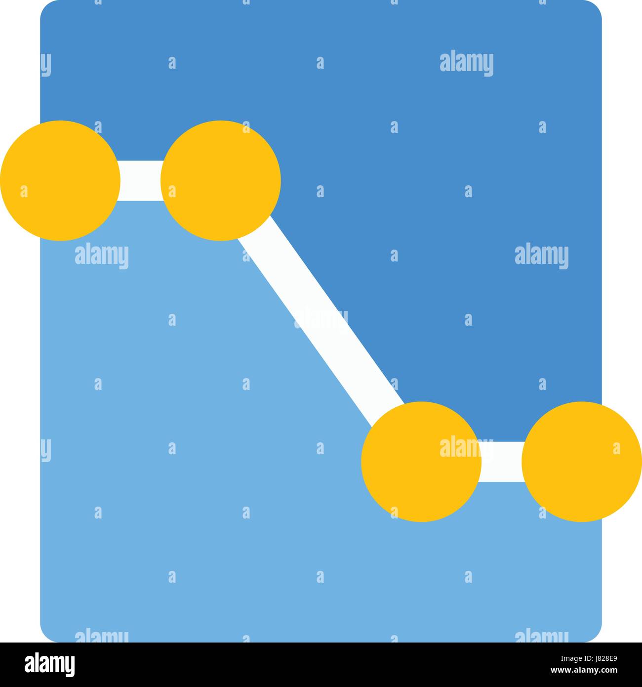 Line graph data points Stock Vector Images - Alamy