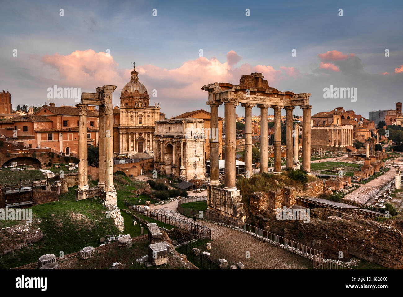 Septimius severus arch hi-res stock photography and images - Alamy