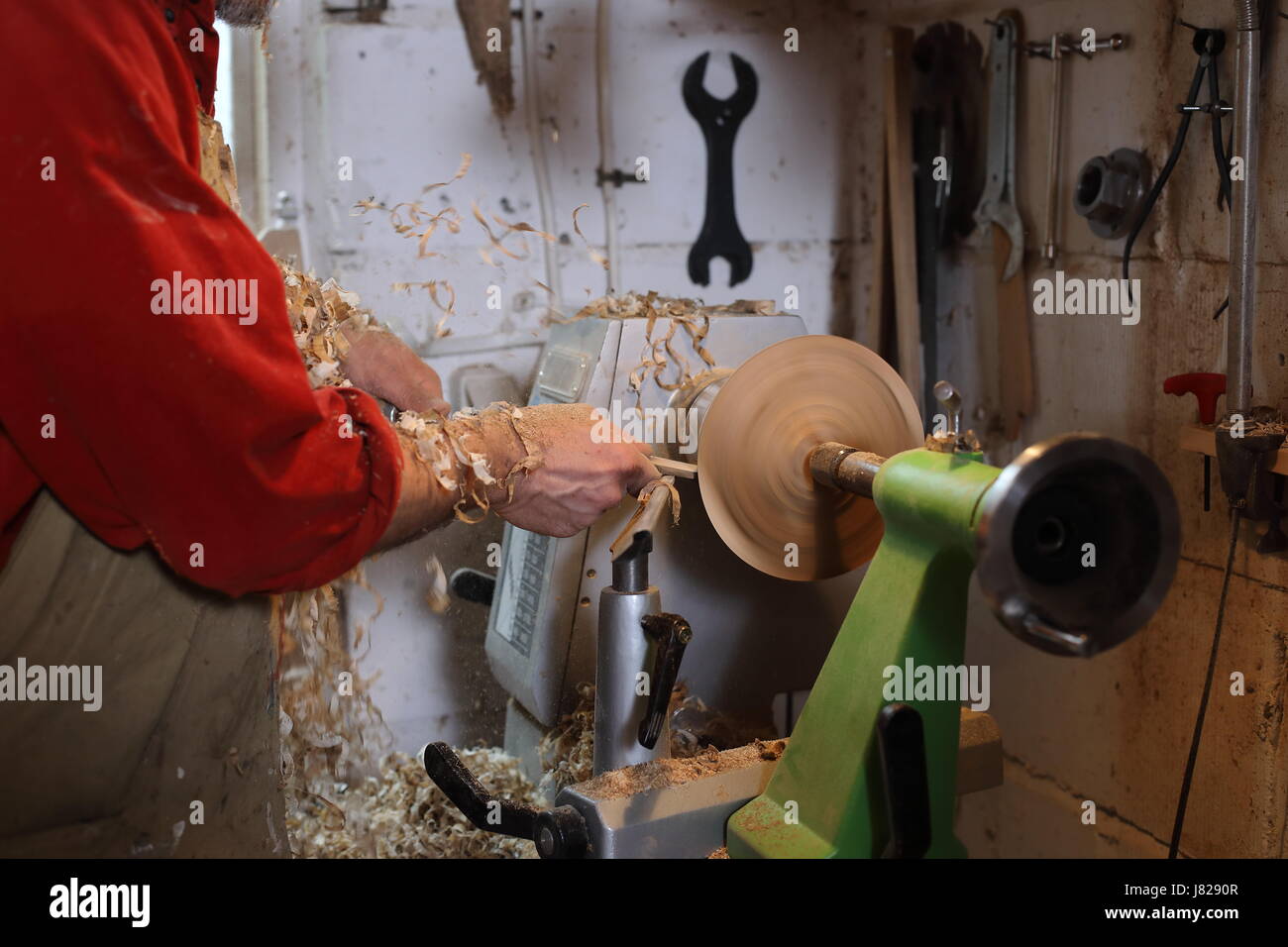 carpenter's shop, carpentry Stock Photo - Alamy