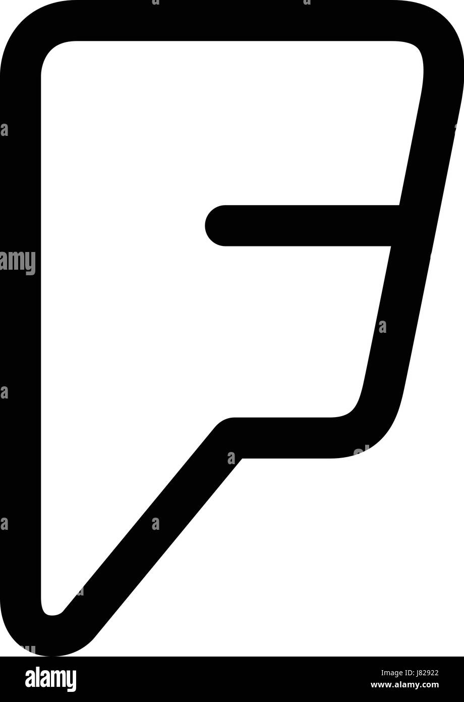 Foursquare logo Stock Vector Images - Alamy