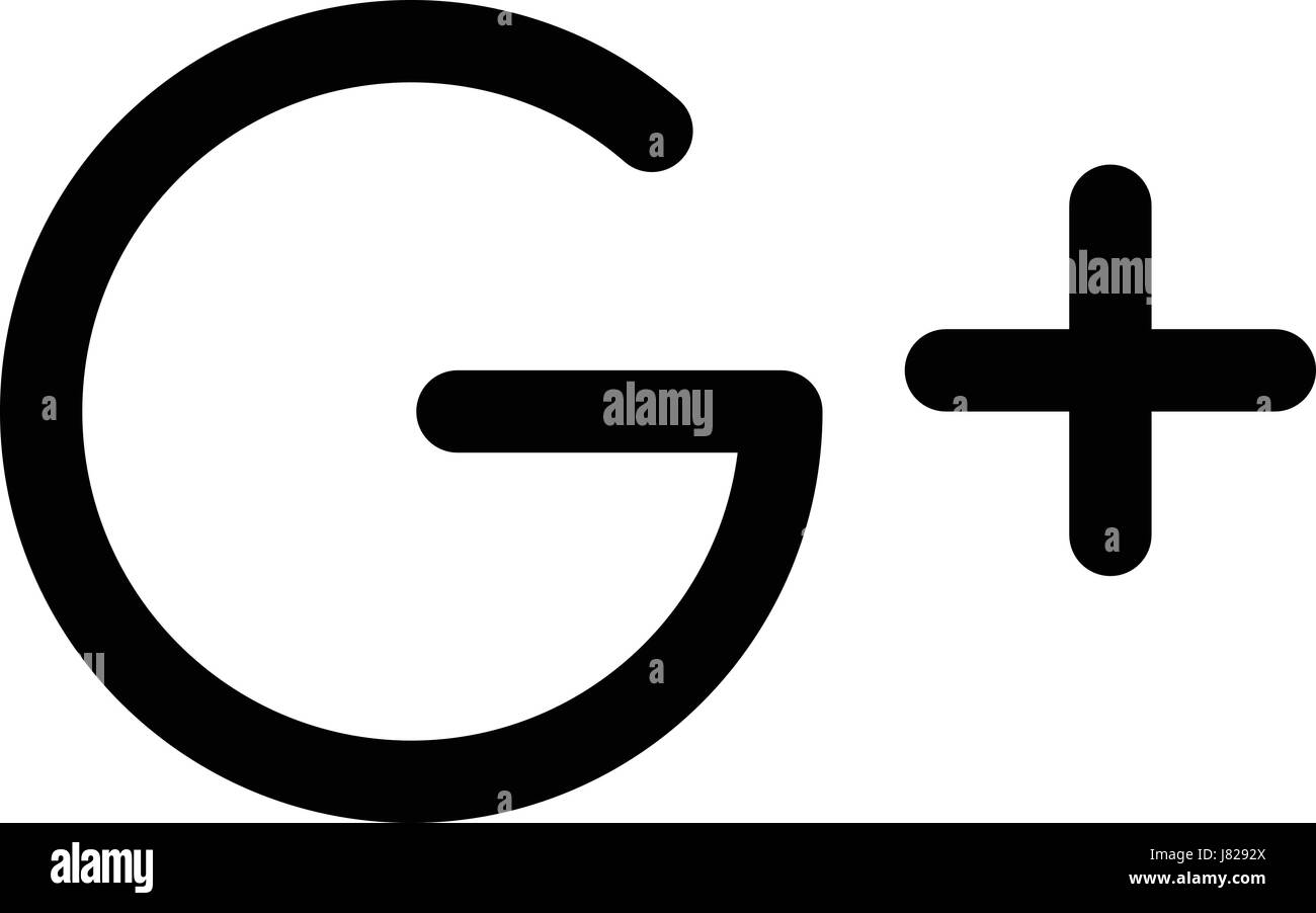 Google plus logo Stock Vector Images - Alamy