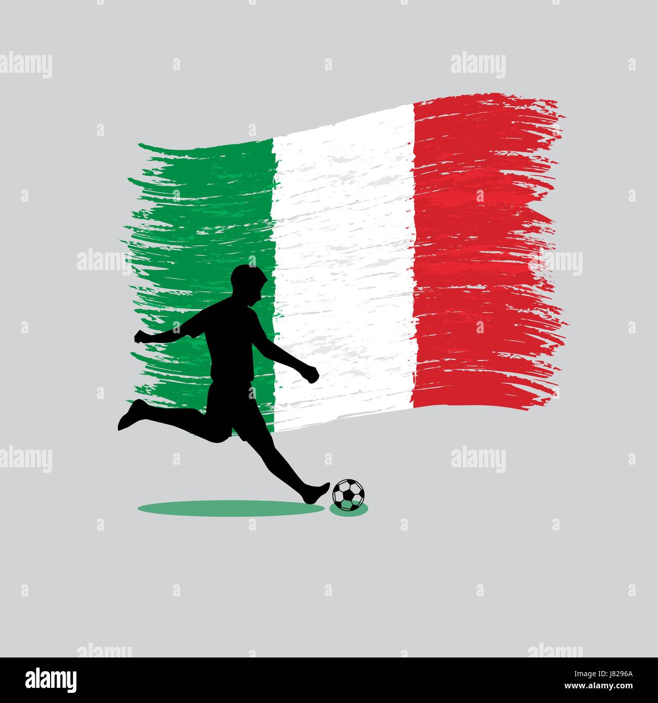Italian athlete player soccer Stock Vector Images - Alamy