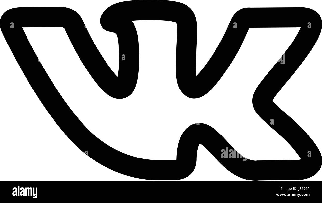 Russian social networking service Stock Vector Images - Alamy