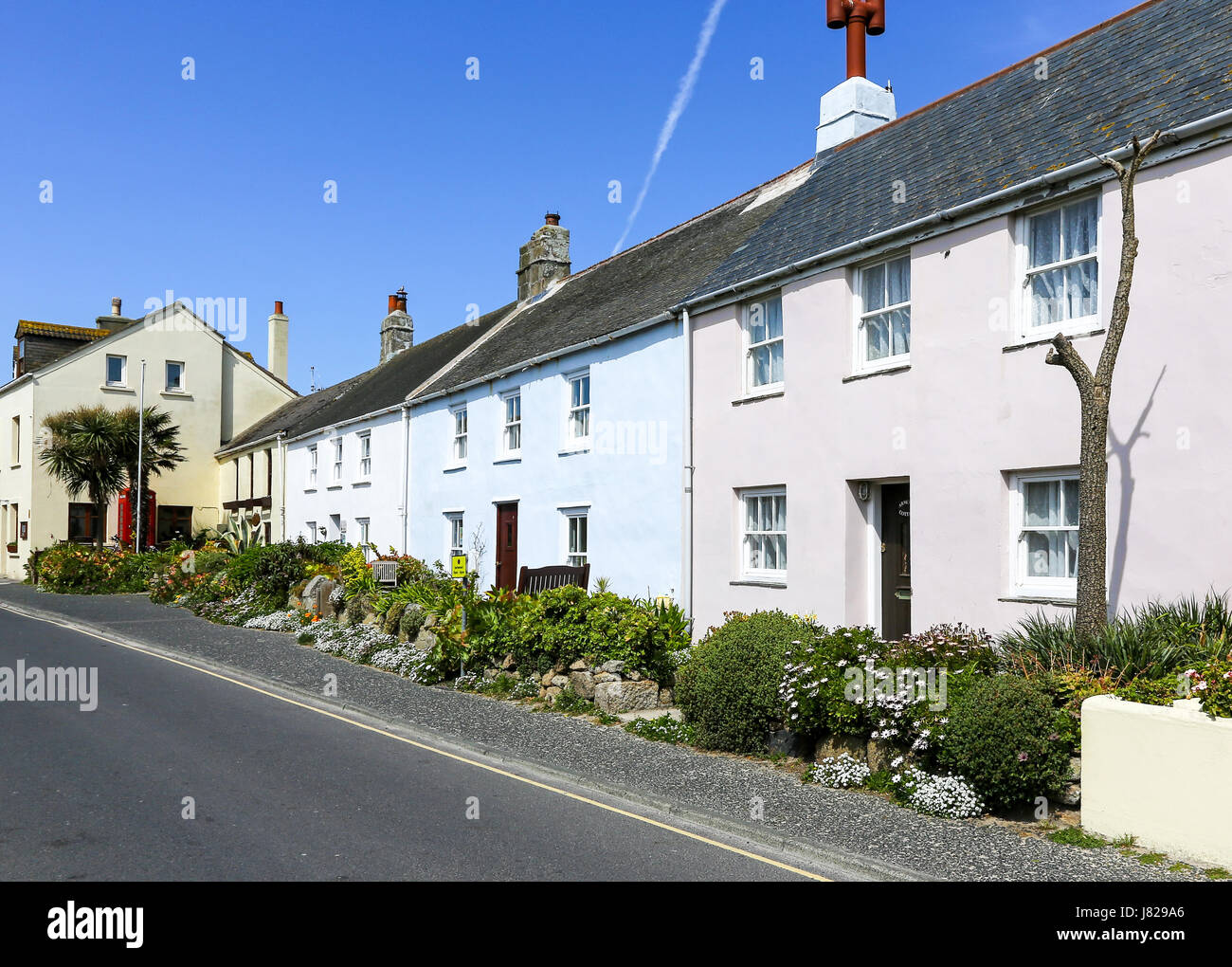 Hugh town scilly isles hi-res stock photography and images - Alamy