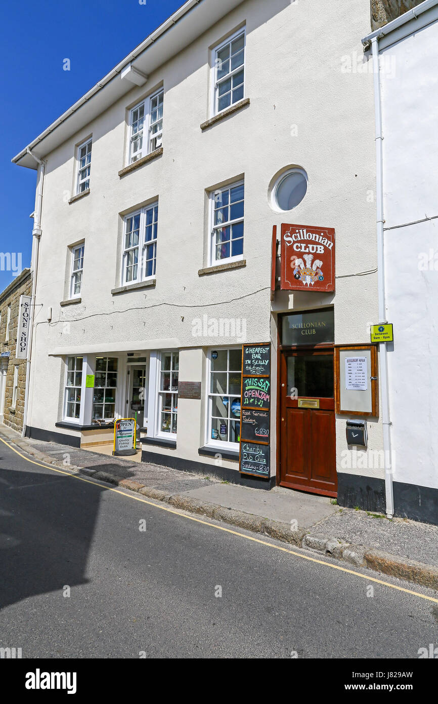 The Scillonian Club Hugh Town, St. Mary's, Isles of Scilly, Cornwall ...