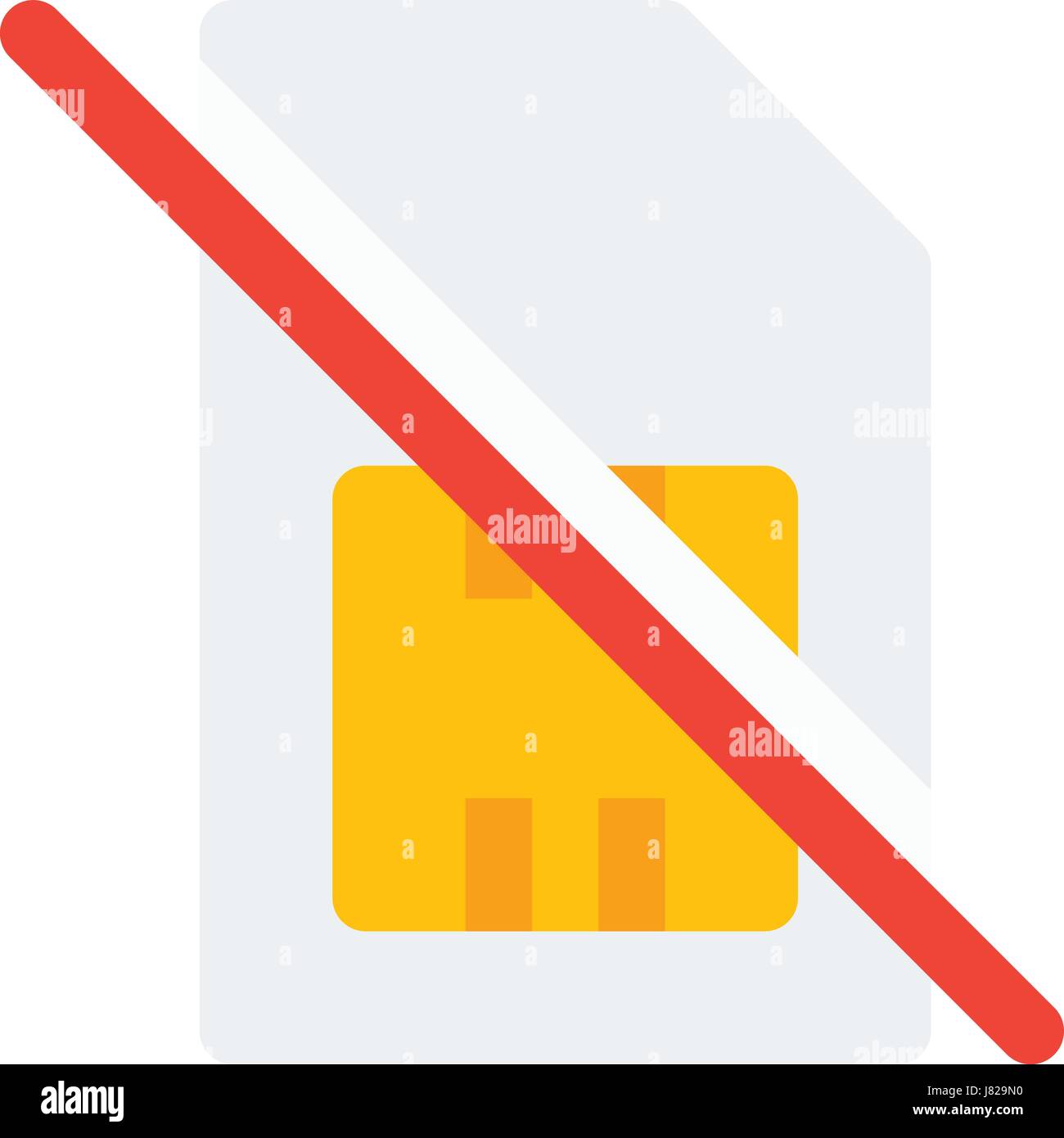 no sim card Stock Vector Image & Art - Alamy