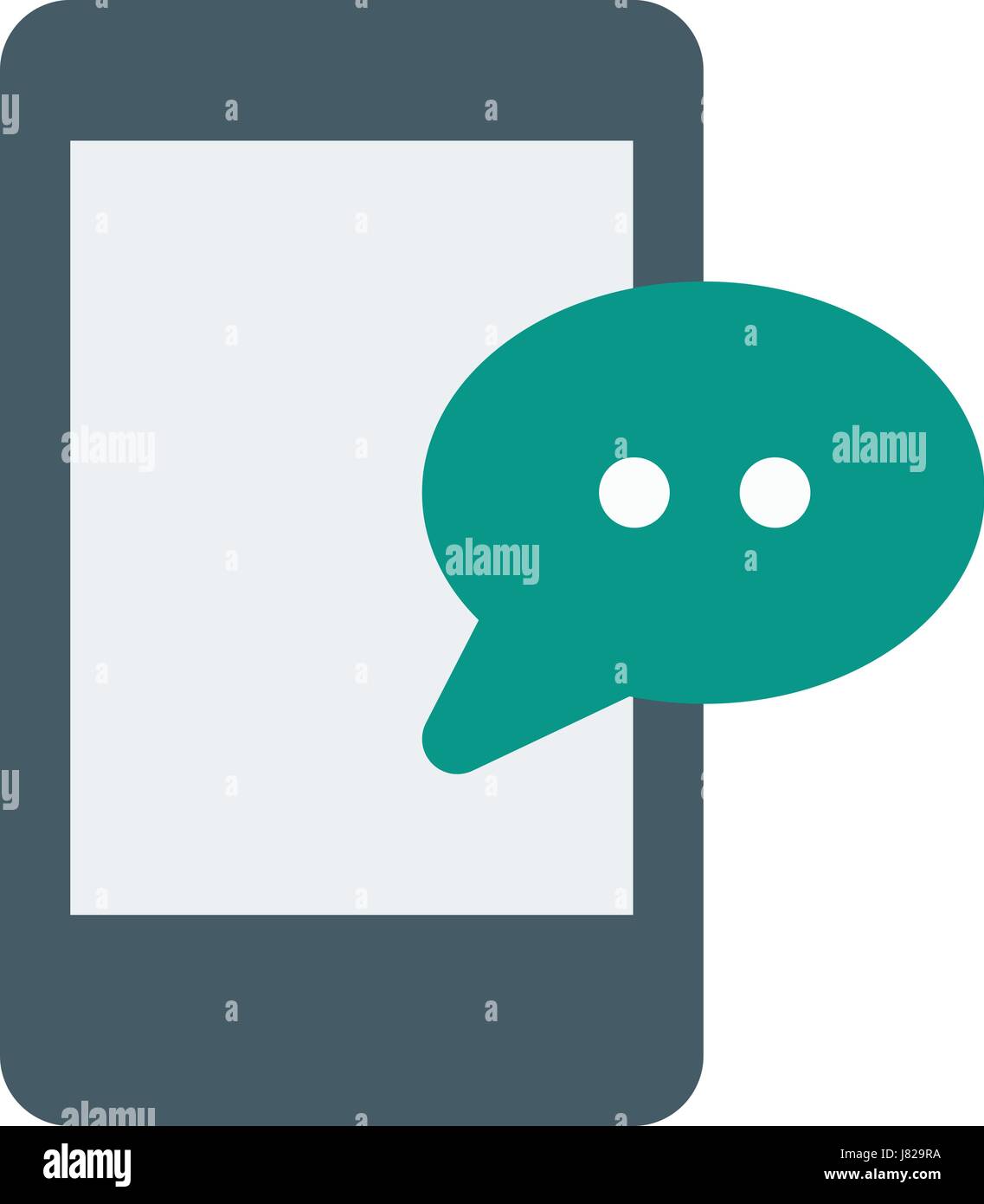 Internet chat application Stock Vector Images - Alamy