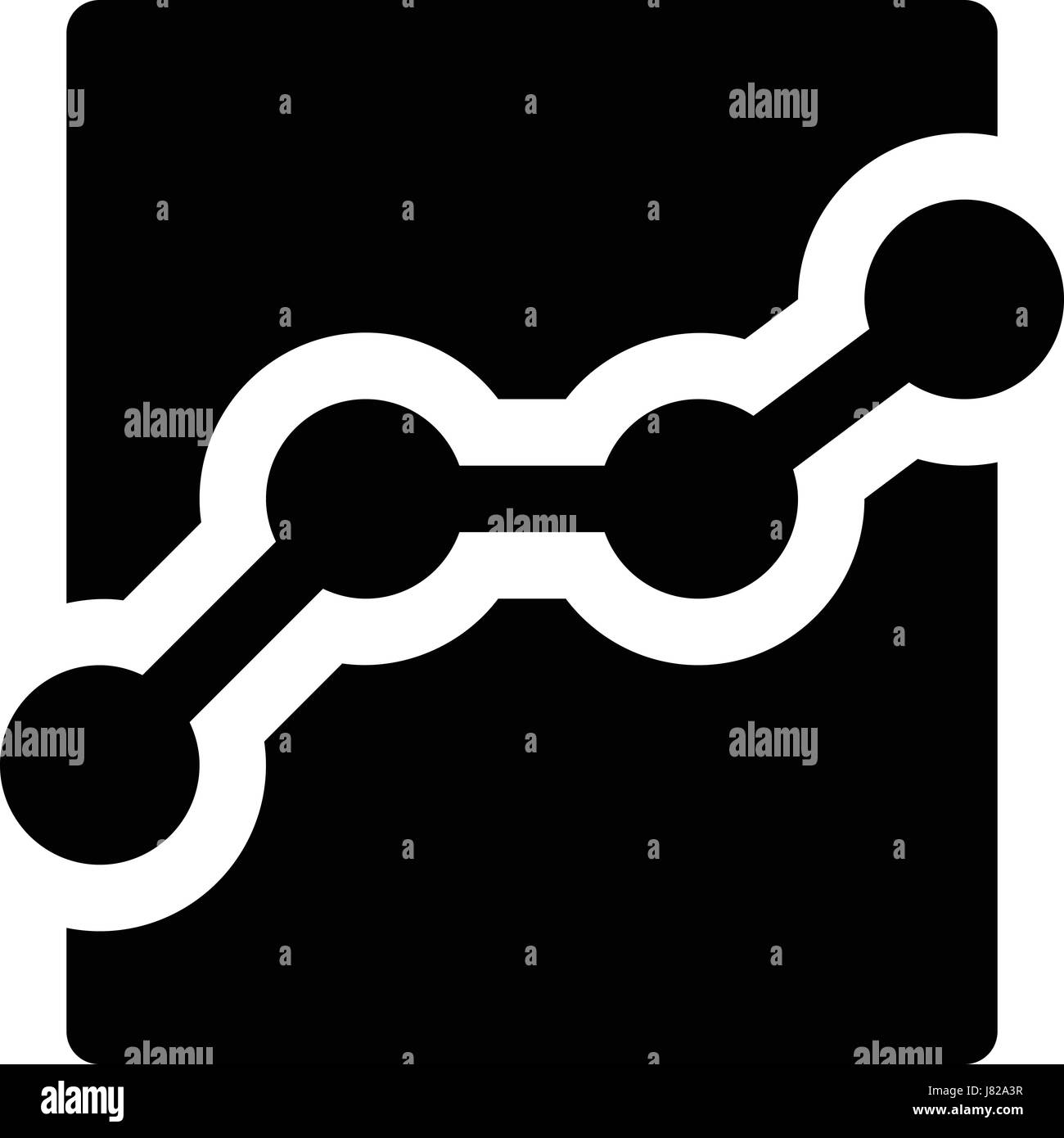 line chart fluctuation Stock Vector Image & Art - Alamy