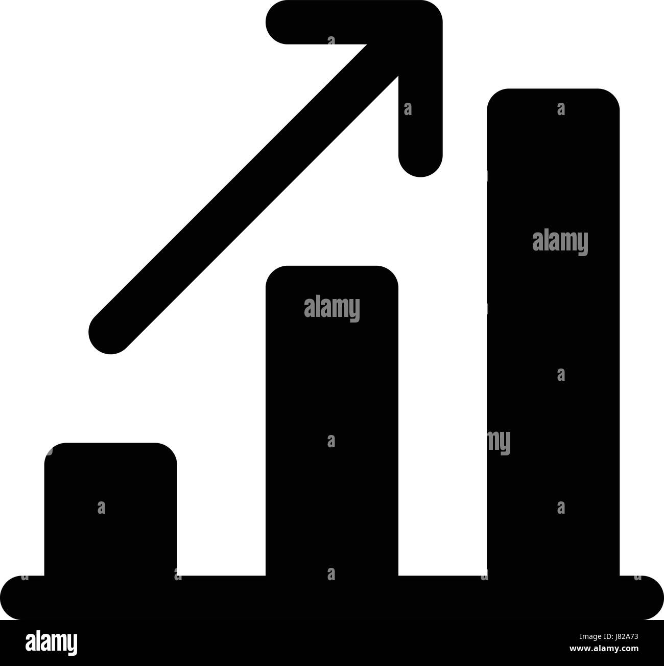 Ascending chart Black and White Stock Photos & Images - Alamy