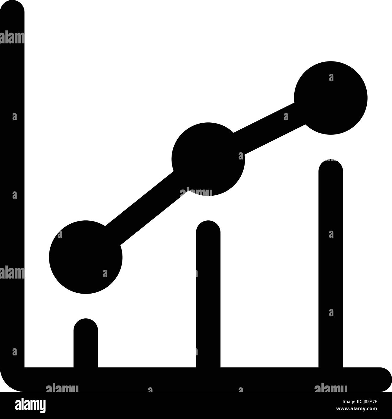 Bar graph Black and White Stock Photos & Images - Alamy