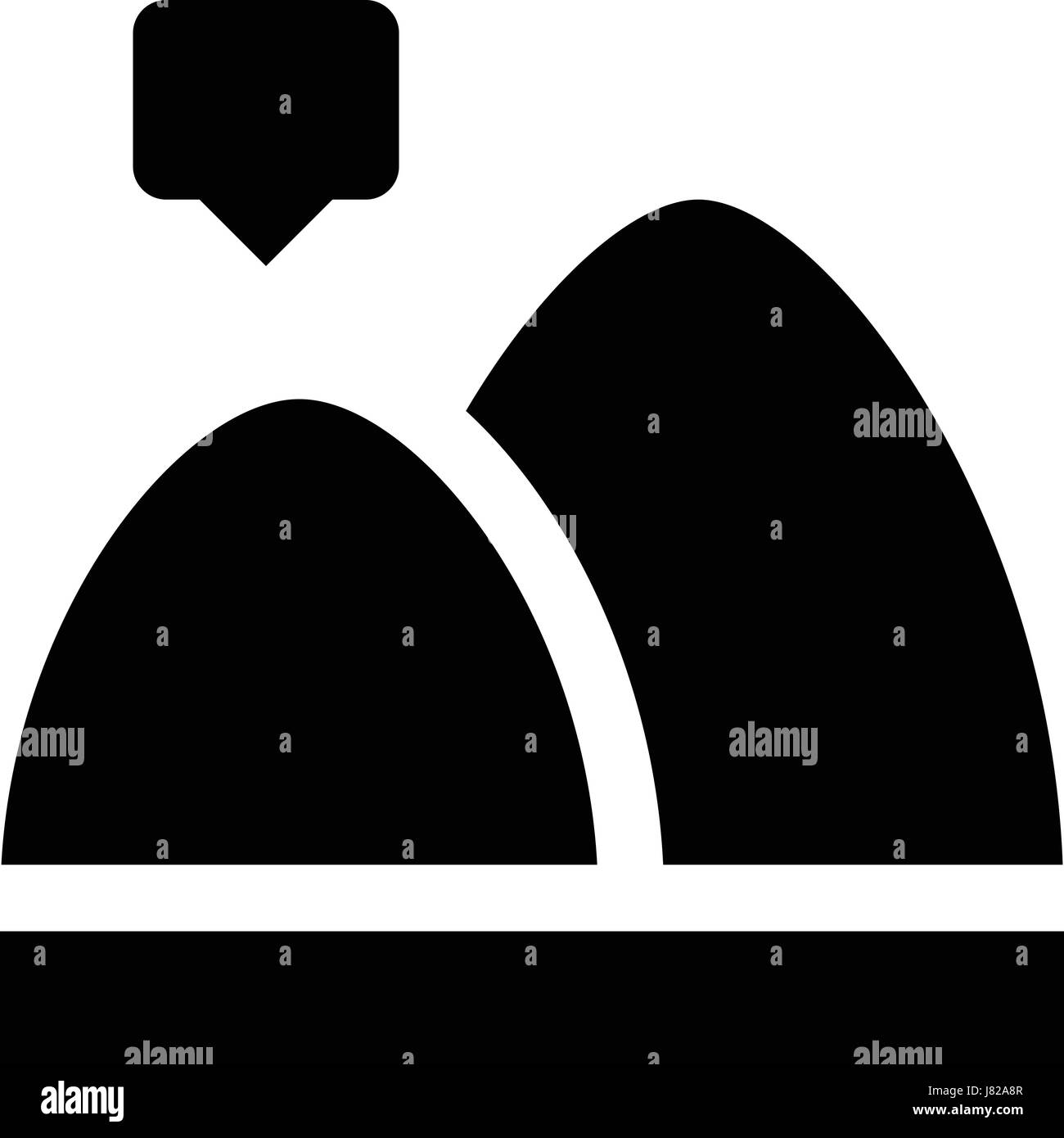 Rounded mountain Black and White Stock Photos & Images - Alamy